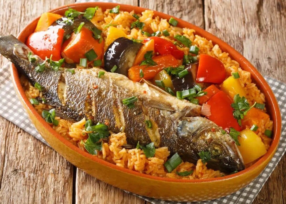 Thieboudienne (Fish and Rice) - The National Dish of Senegal - Chef's ...